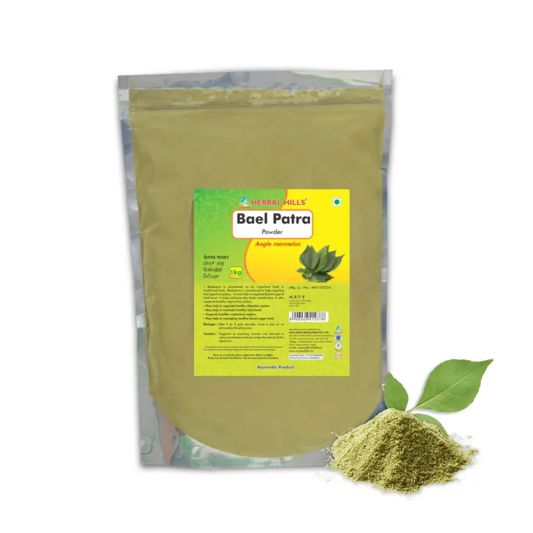 Herbal Hills Bael Patra Powder | Ayurvedic Wellness Support