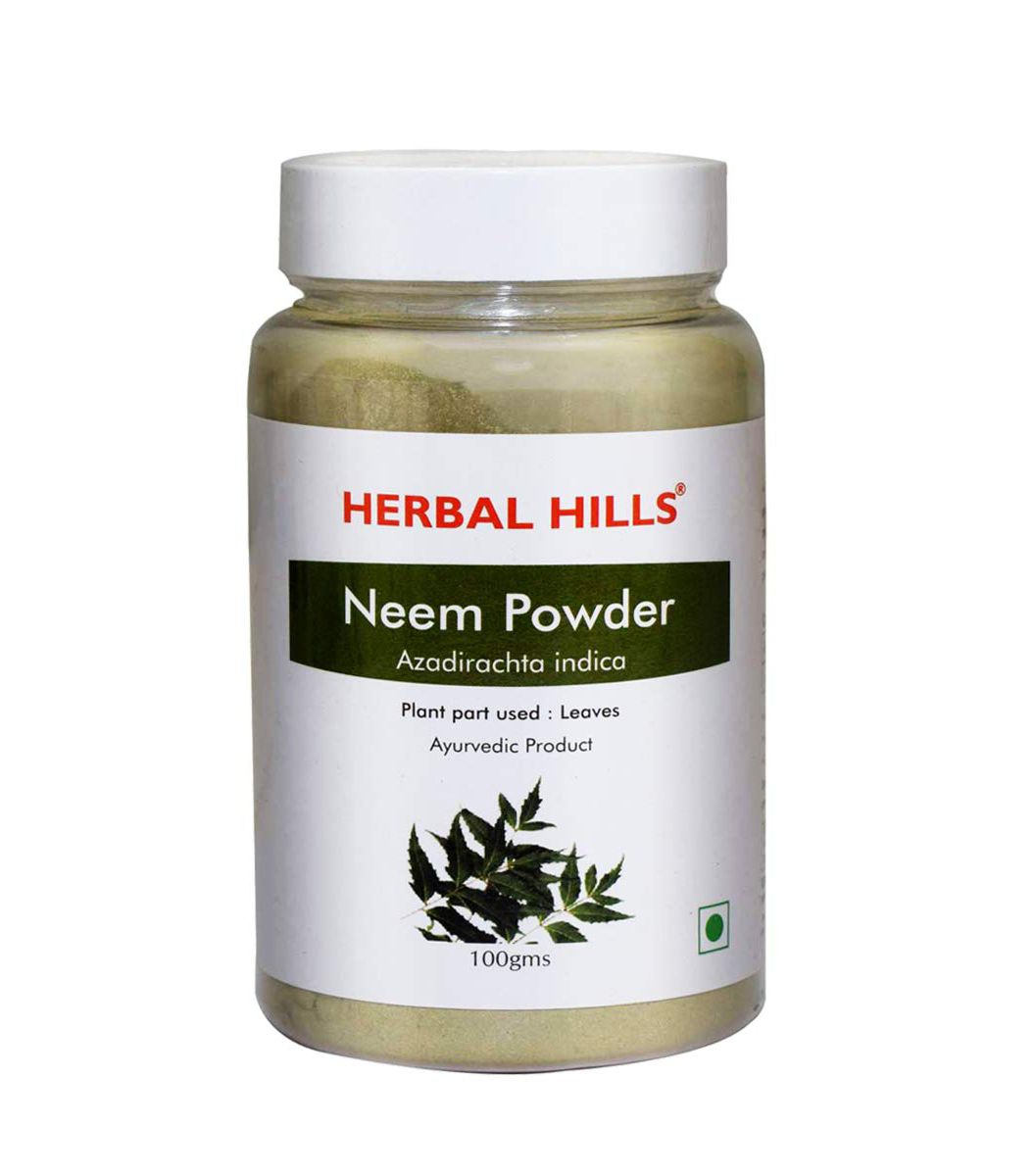 Ayurveda for blood purification, skin health & acne - Neem patra powder