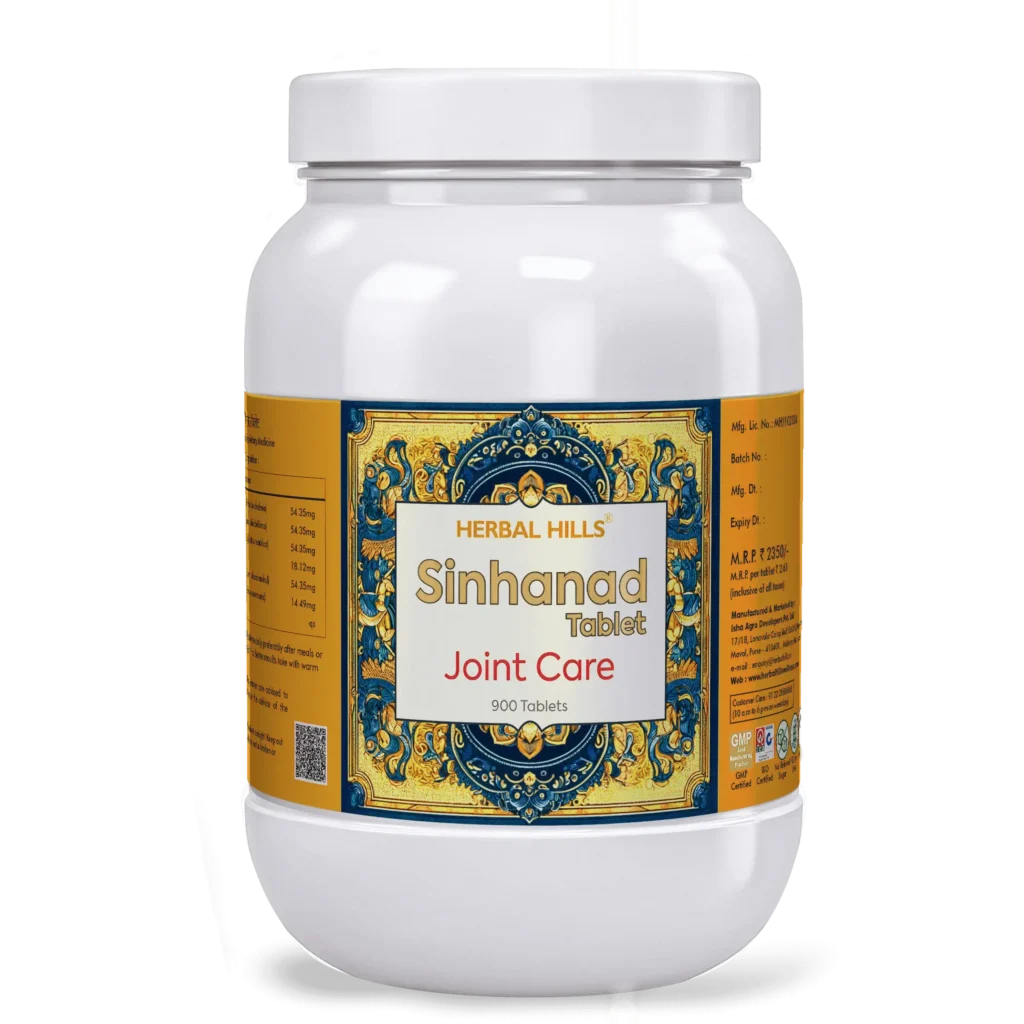 "Sinhanadhills Ayurvedic Joint Wellness Tablets – 900 Tabs