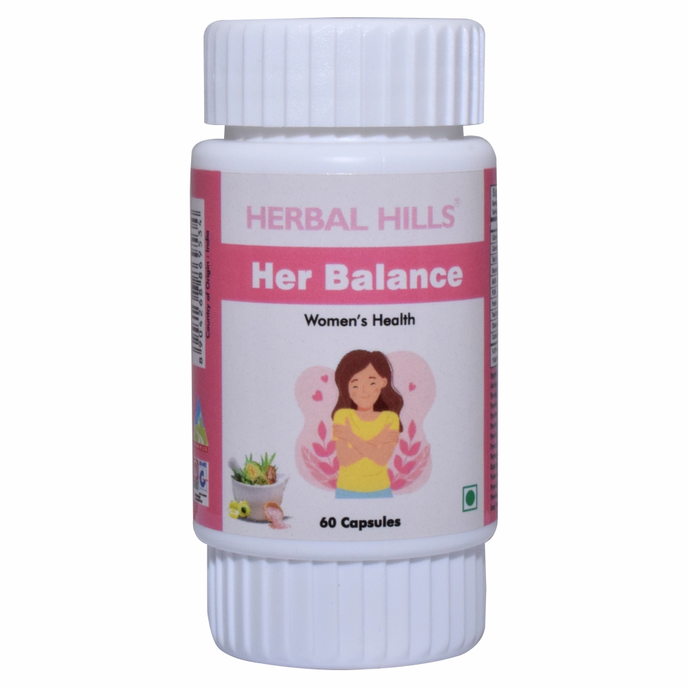 Herbal Hills Her Hormonal Balance Capsule - 60 Capsules - HHW Wholesale ...