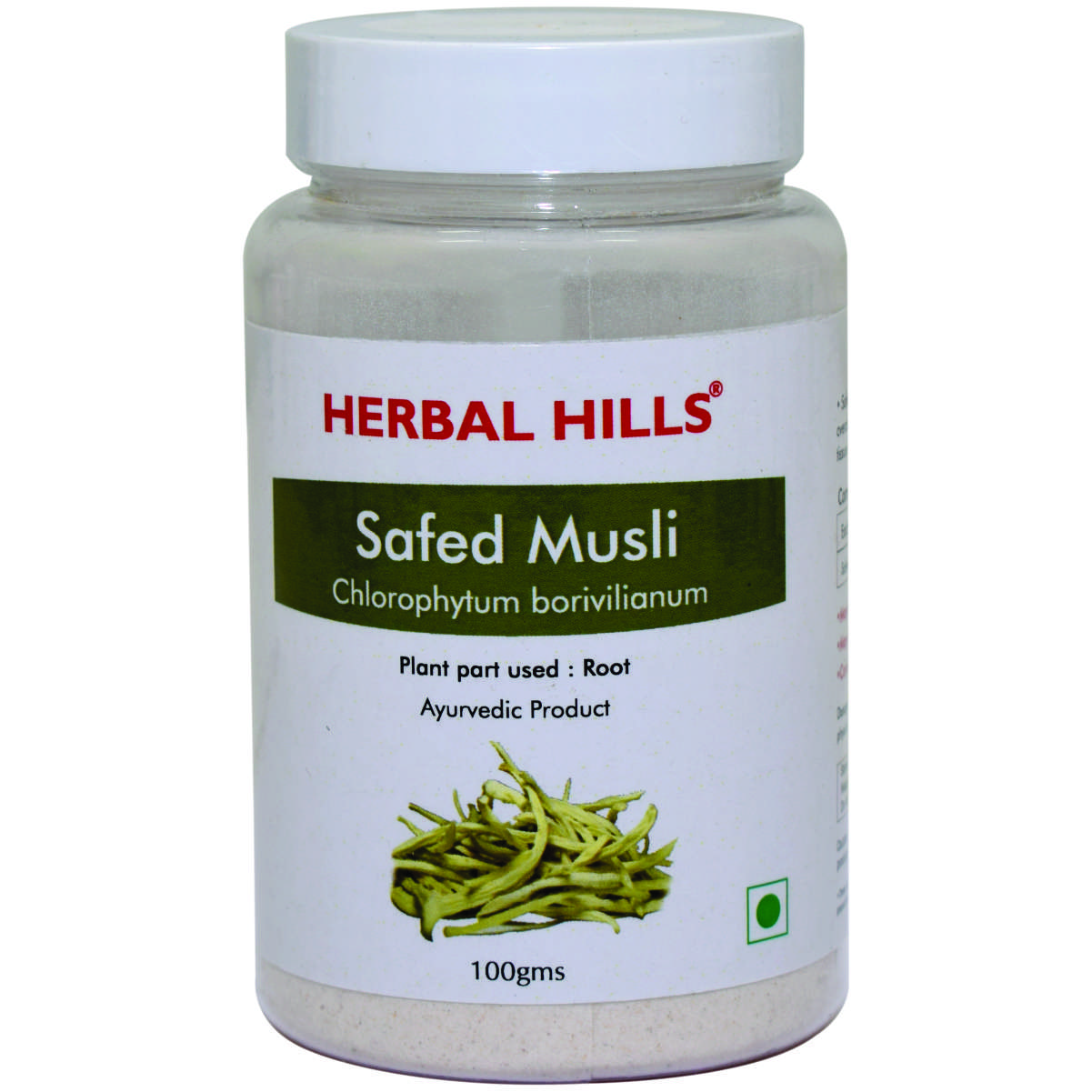 Safed Musli powder - ayurvedic supplement for men
